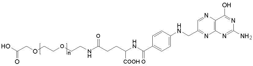 叶酸PEG羧基,FA-PEG-COOH, Folic acid-PEG-COOH,芃硕生物