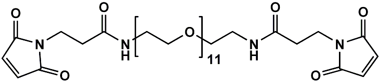 Mal-NH-PEG11-NH-Mal,马来酰亚胺十一聚乙二醇马来酰亚胺