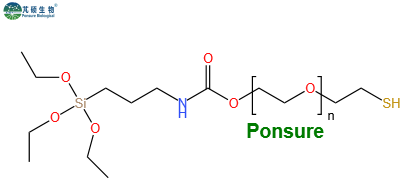 Silane-PEG-SH,硅烷PEG巯基,Silane-PEG-Thiol